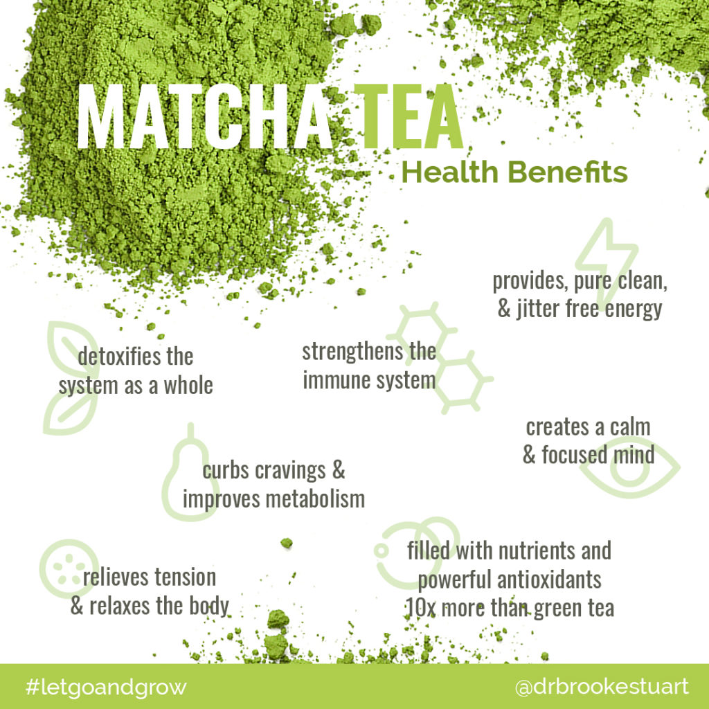 Matcha Green Tea Health Benefits Dr Brooke Stuart